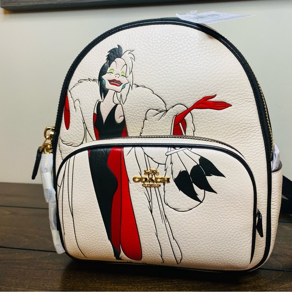 Coach | Bags | Nwt Authentic Disney Coach Cruella Mini Backpack Limited ...
